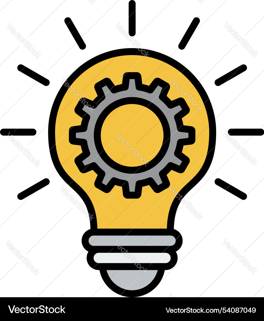 Light bulb Royalty Free Vector Image - VectorStock