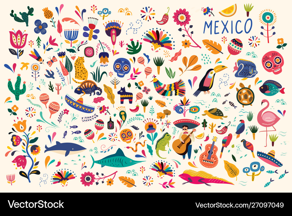 Mexico Cartoon Map Vector Images (over 310)