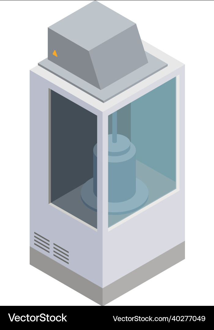 Semiconductor production closet composition Vector Image