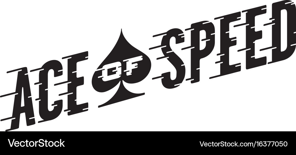 Speed Retro Badge Royalty Free Vector Image - VectorStock