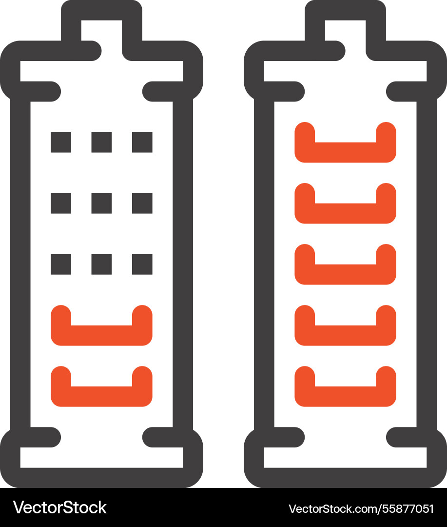 Rechargeable battery icon Royalty Free Vector Image