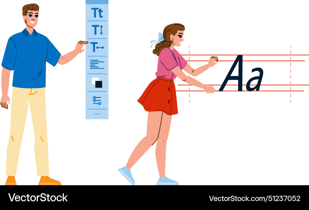 Book typography website Royalty Free Vector Image