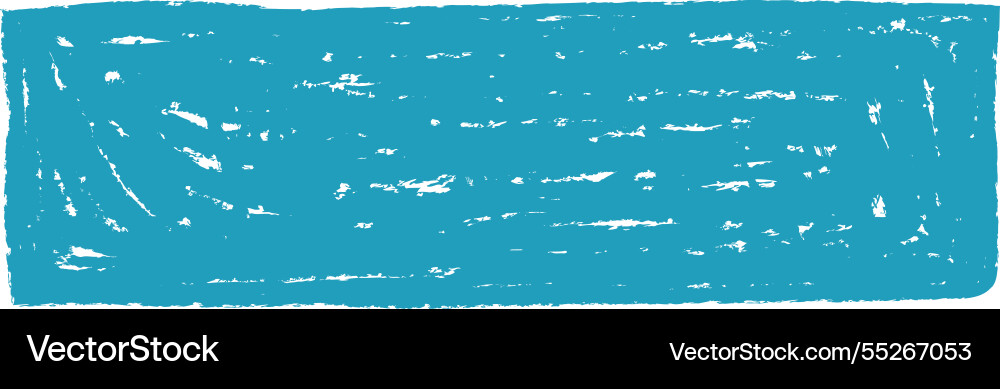 Rectangle shape crayon hand drawn Royalty Free Vector Image