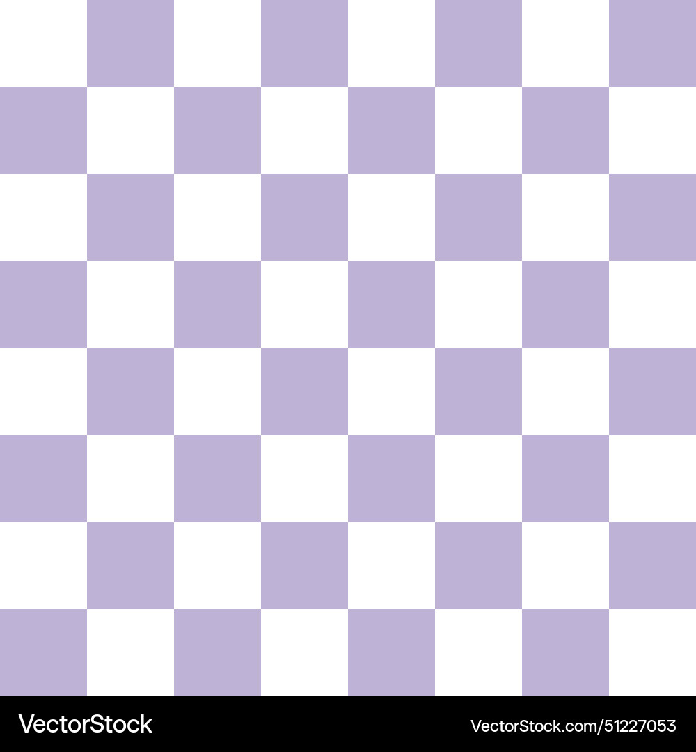 Seamless checked pattern or violet and white Vector Image