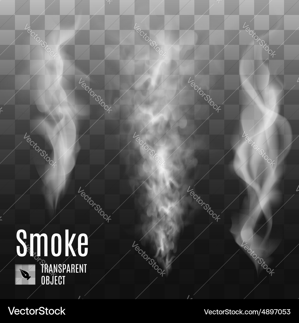Smoke Royalty Free Vector Image - VectorStock