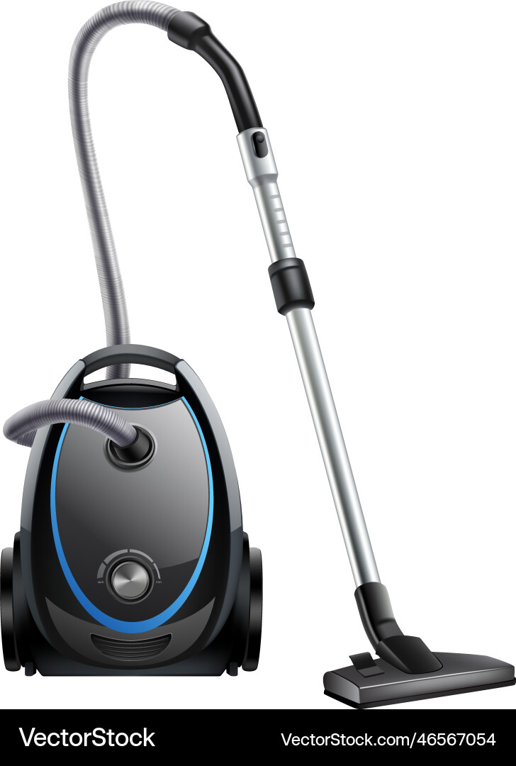 Realistic vacuum cleaner Royalty Free Vector Image
