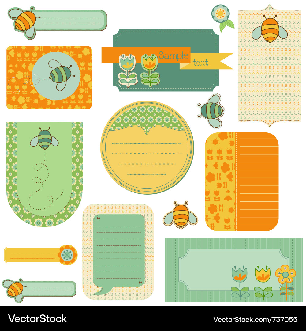 Happy Bees Frame Background Vector Images (over 310)