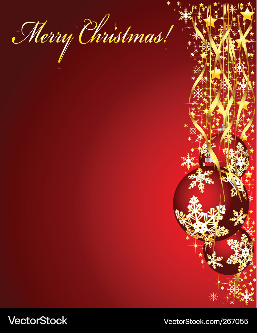 Christmas Royalty Free Vector Image - VectorStock