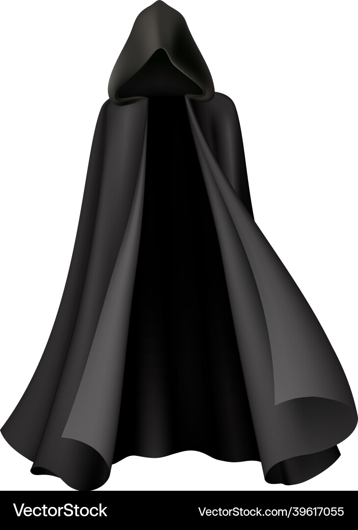 Cloak realistic Royalty Free Vector Image - VectorStock