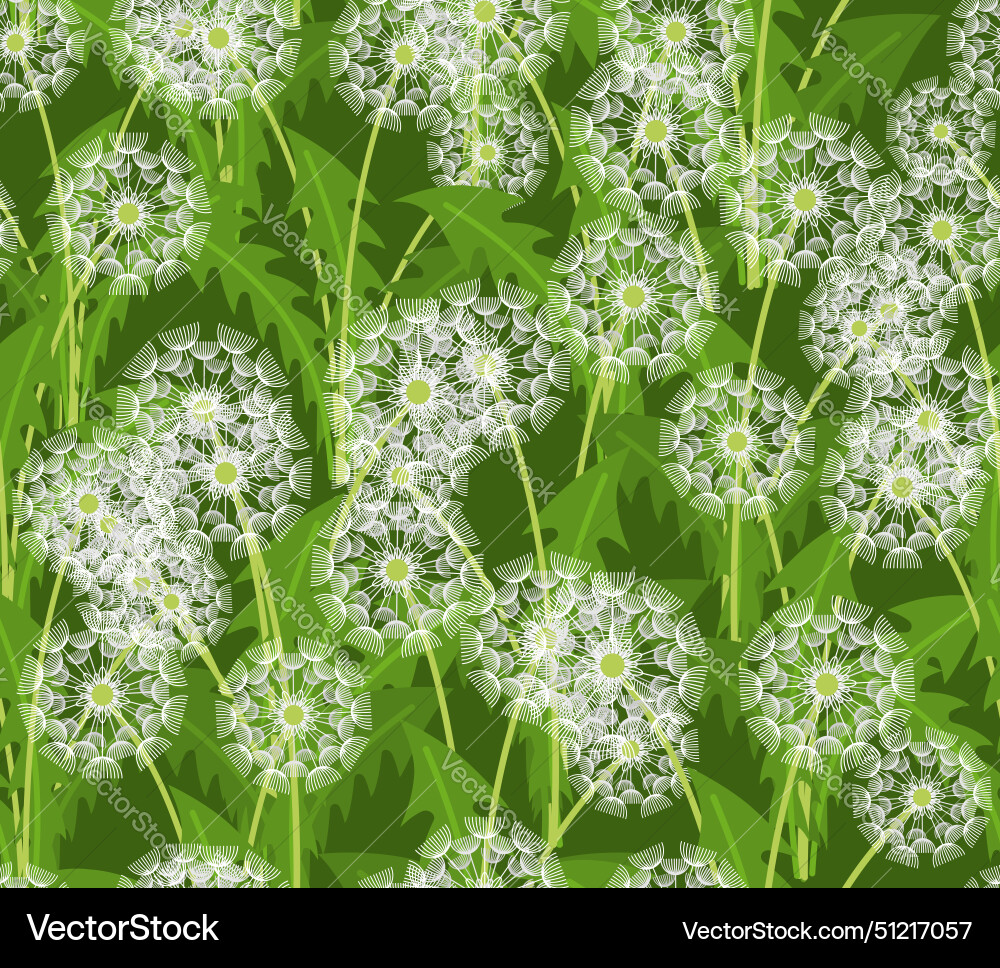Blue Dandelion Flower Light Vector Images (over 390)