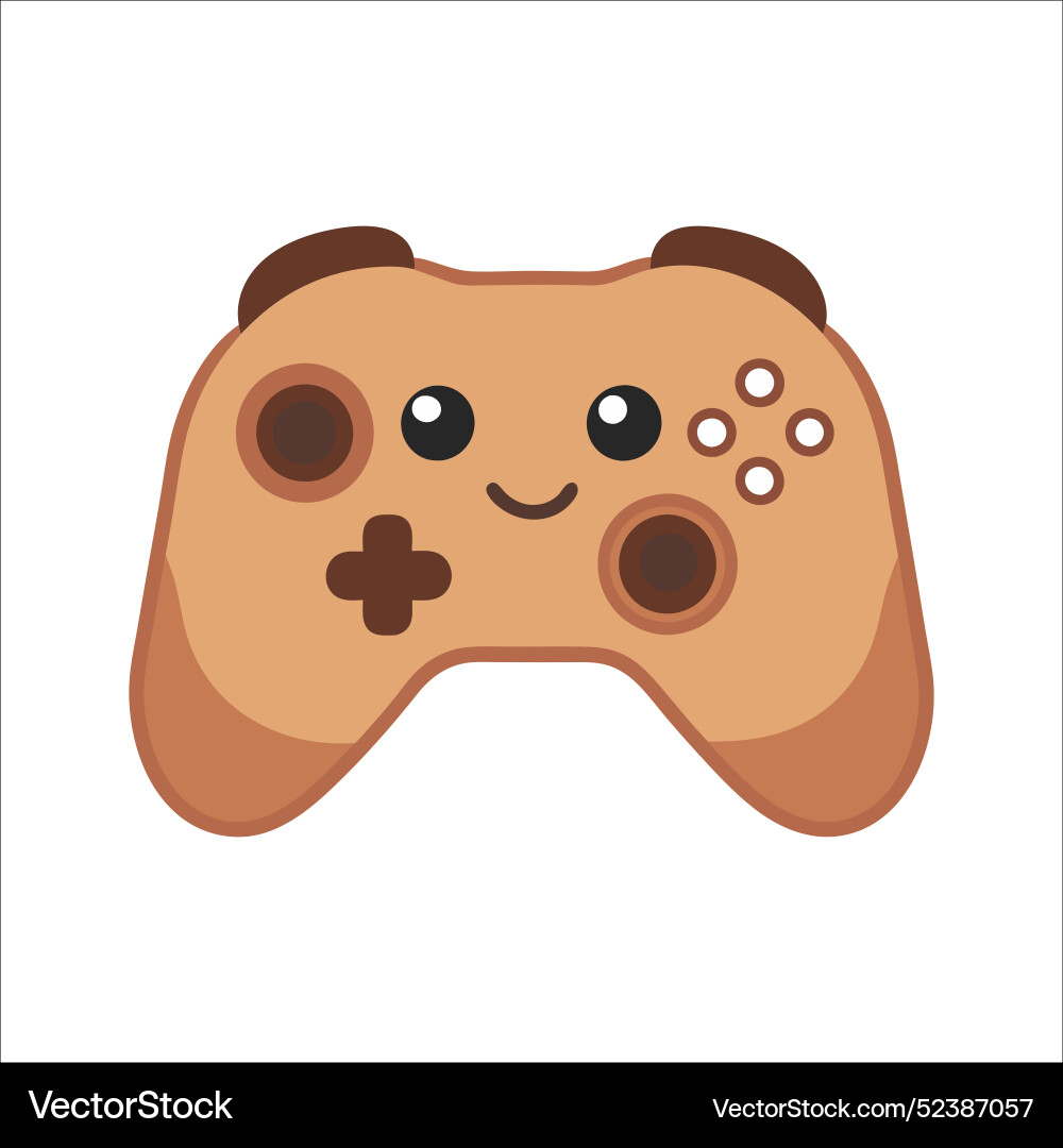 Video game joystick controller Royalty Free Vector Image