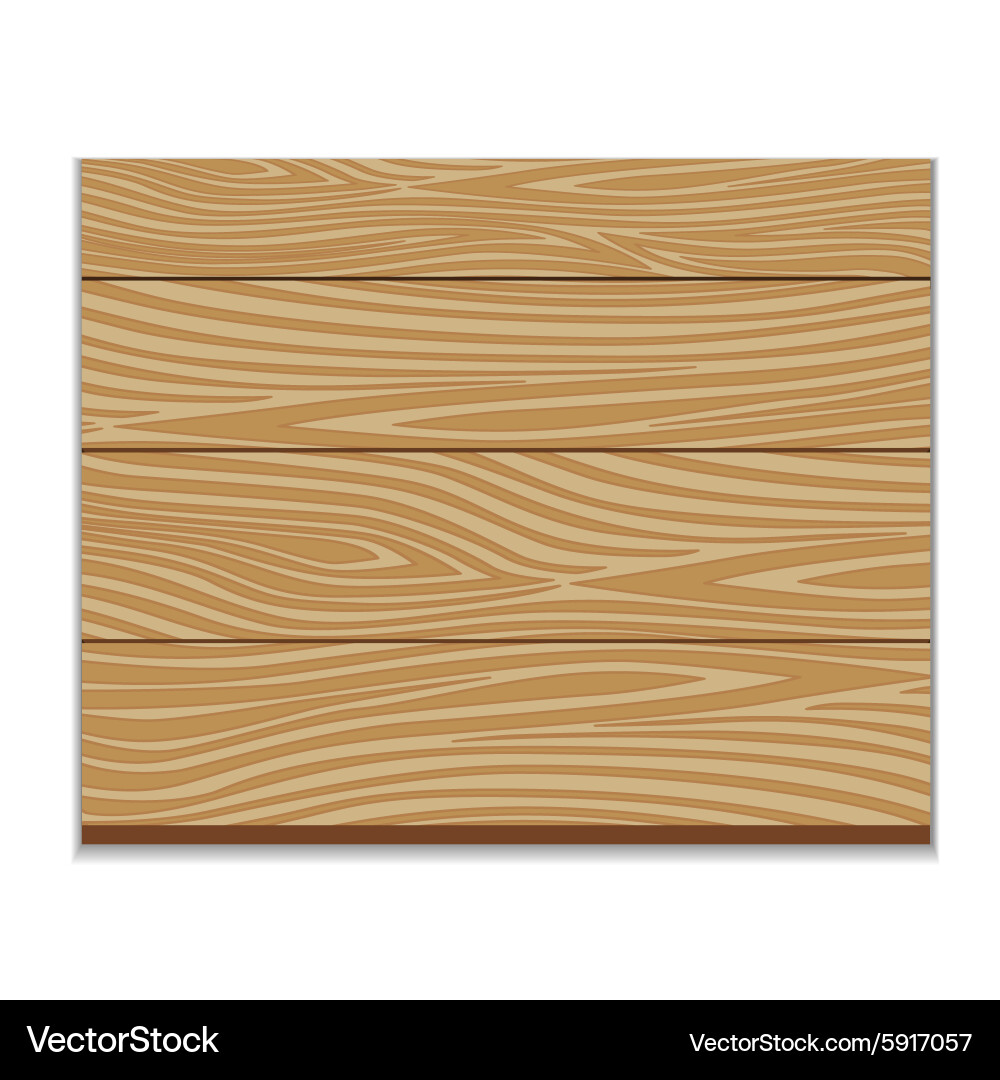 Wooden board Royalty Free Vector Image - VectorStock