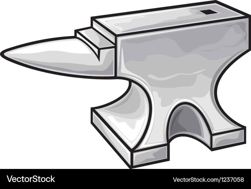 Anvil Royalty Free Vector Image - VectorStock