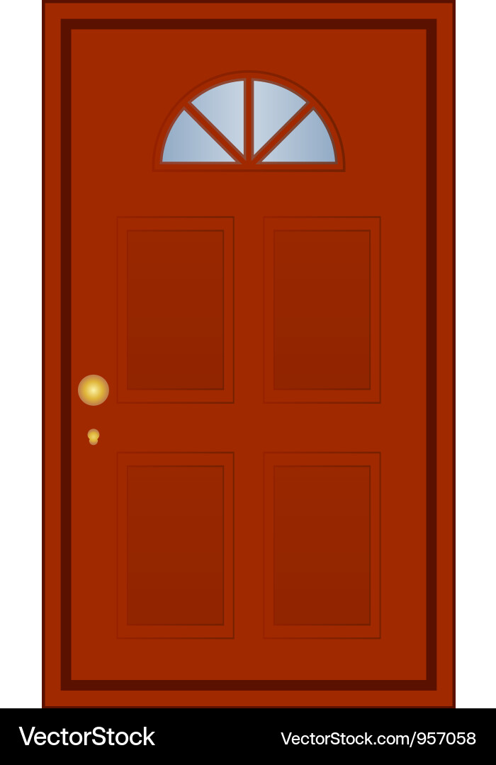 Door Royalty Free Vector Image - VectorStock
