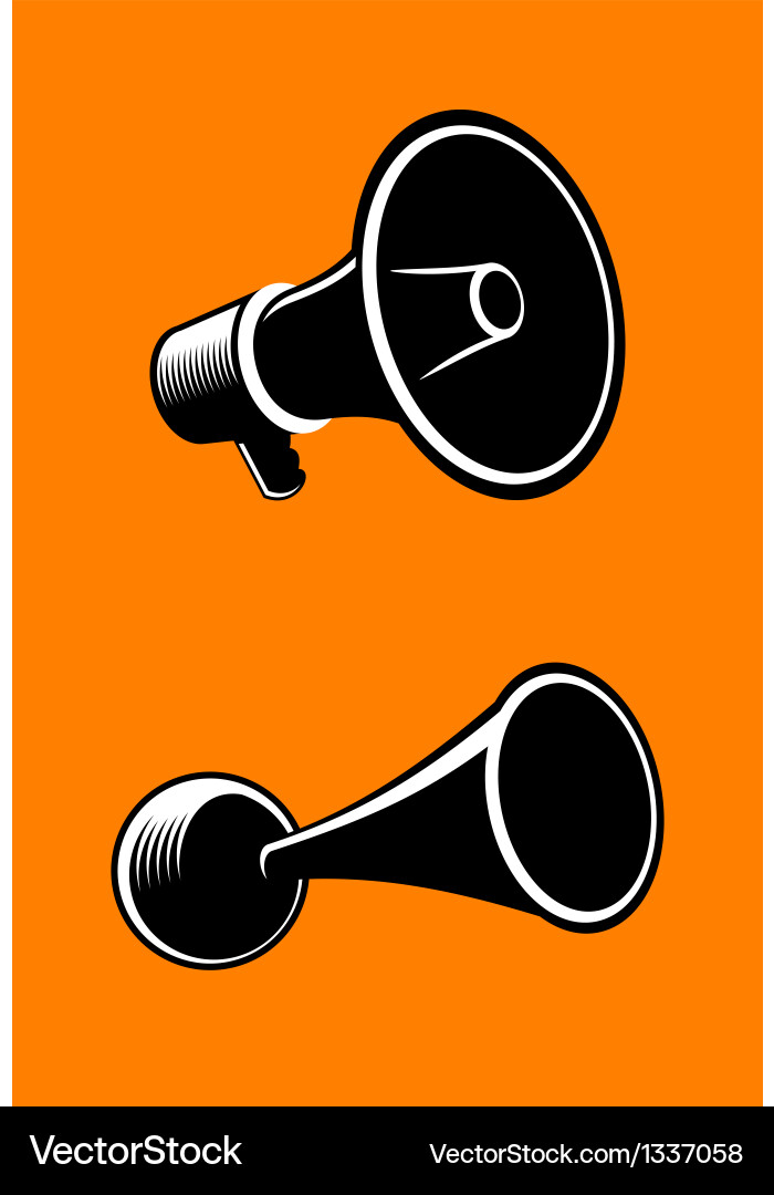 Megaphone Royalty Free Vector Image - VectorStock