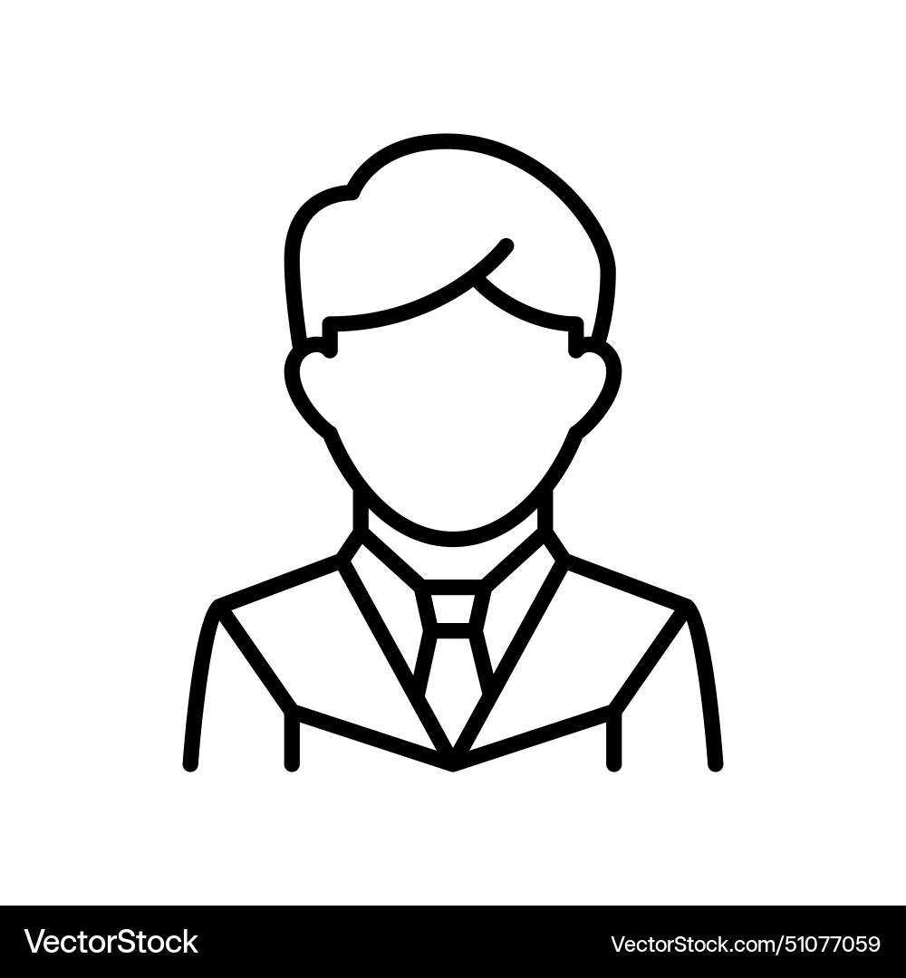 Lawyer icon - law and justice Royalty Free Vector Image