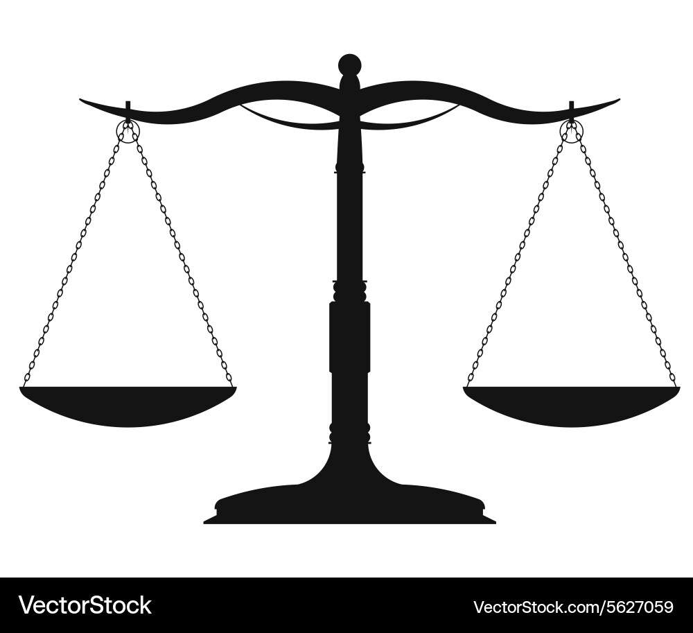 Scale symbol Royalty Free Vector Image - VectorStock