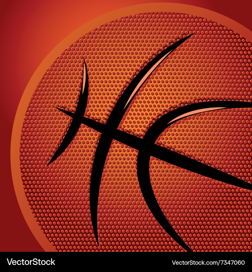 Basketball Texture Background Royalty Free Vector Image