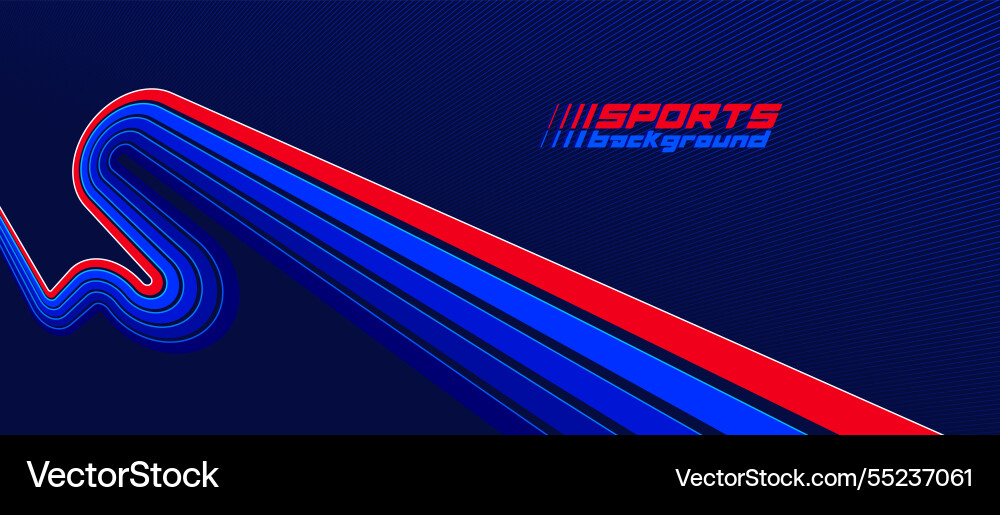 Dynamic 3D Sports Background Royalty Free Vector Image