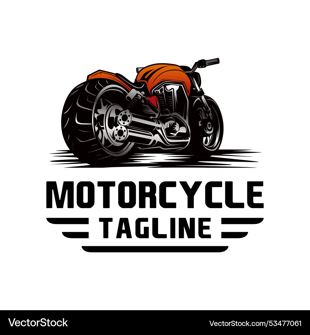 Motorcycle logo Royalty Free Vector Image - VectorStock