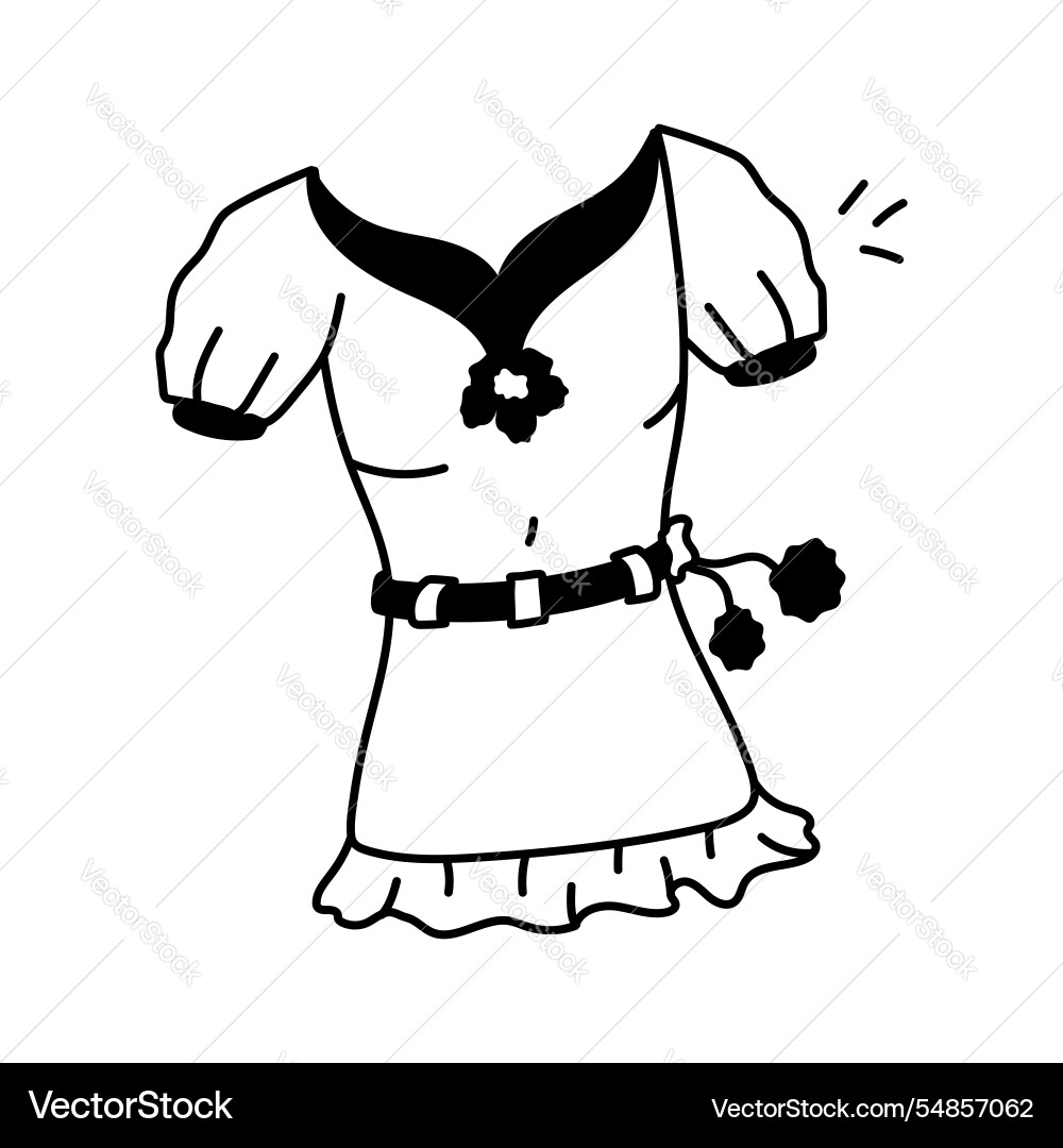 Elf dress Royalty Free Vector Image - VectorStock