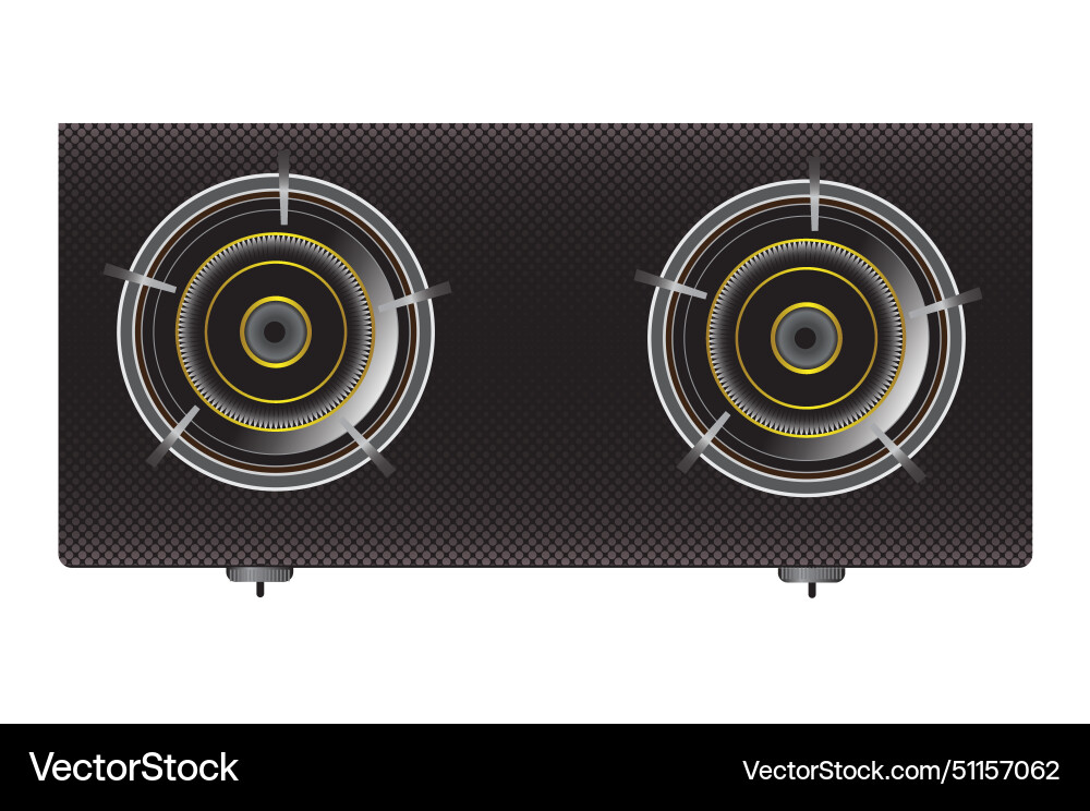 Gas stove Royalty Free Vector Image - VectorStock