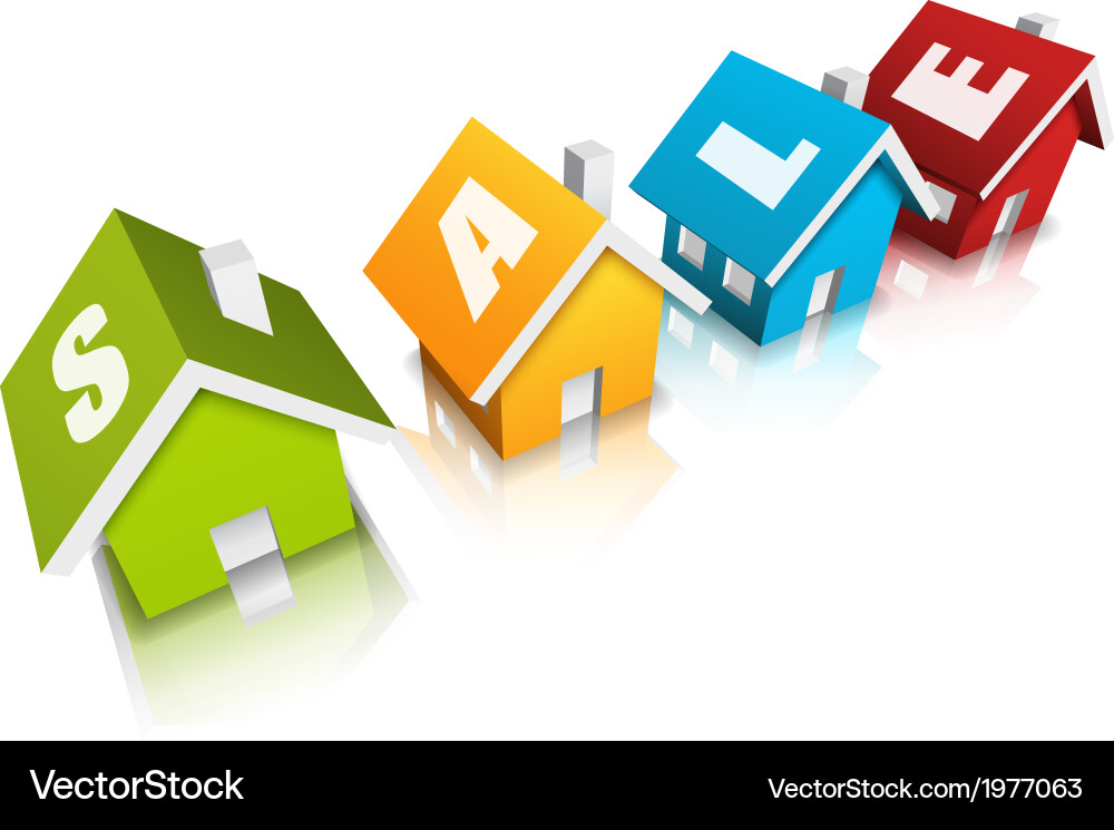 Houses Royalty Free Vector Image - VectorStock