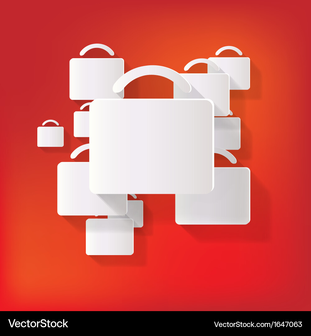 Modern Portfolio Icon Royalty Free Vector Image