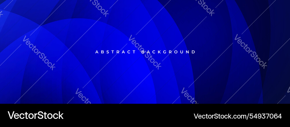 Blue Circular Abstract Background Royalty Free Vector Image