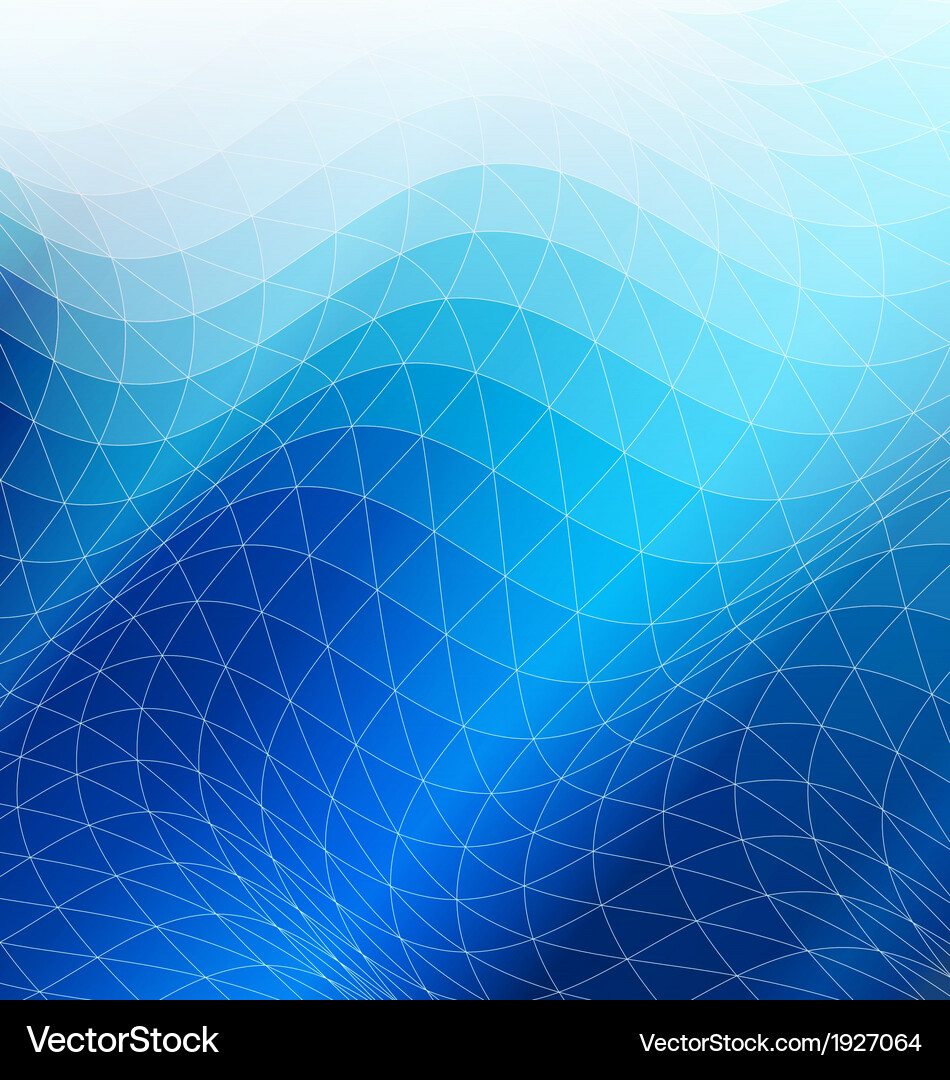 Blue Geometric Pattern Background Royalty Free Vector Image