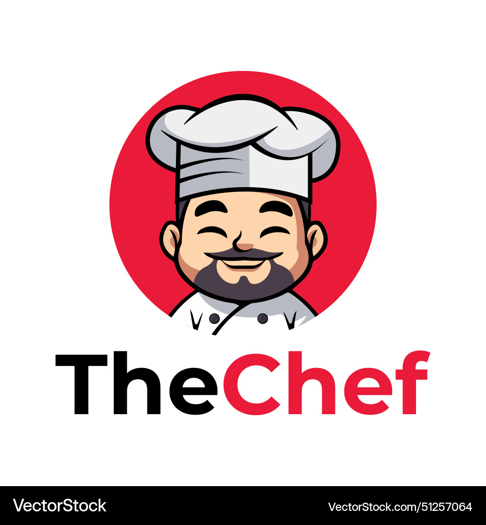 Chef chibi mascot Royalty Free Vector Image - VectorStock