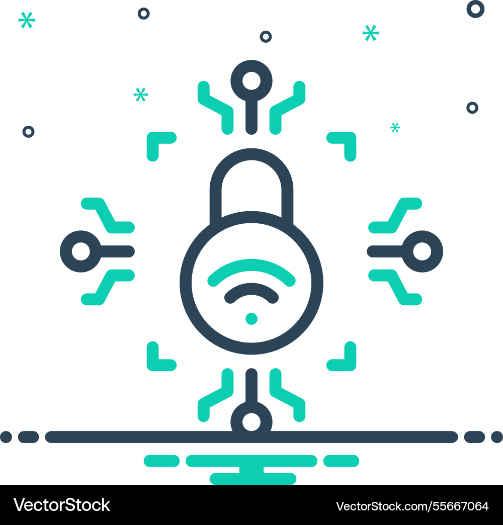 Cyber system Royalty Free Vector Image - VectorStock
