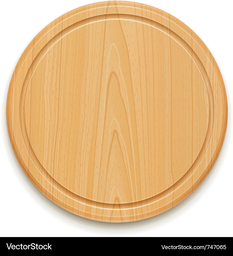 Kitchen cutting board Royalty Free Vector Image