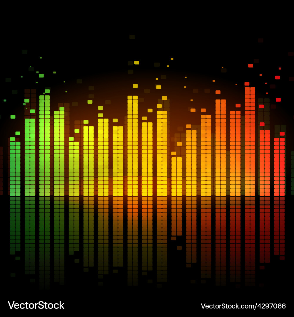 Equalizer Royalty Free Vector Image - VectorStock