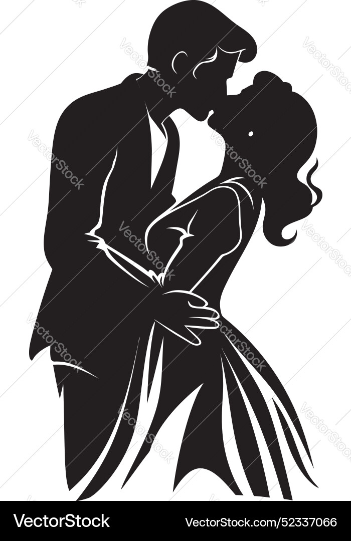 Passionate unity romance emblem boundless Vector Image