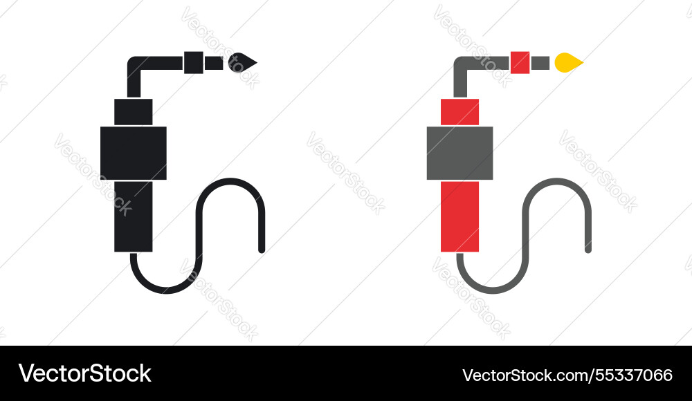 Welding icons set black and colored style Vector Image