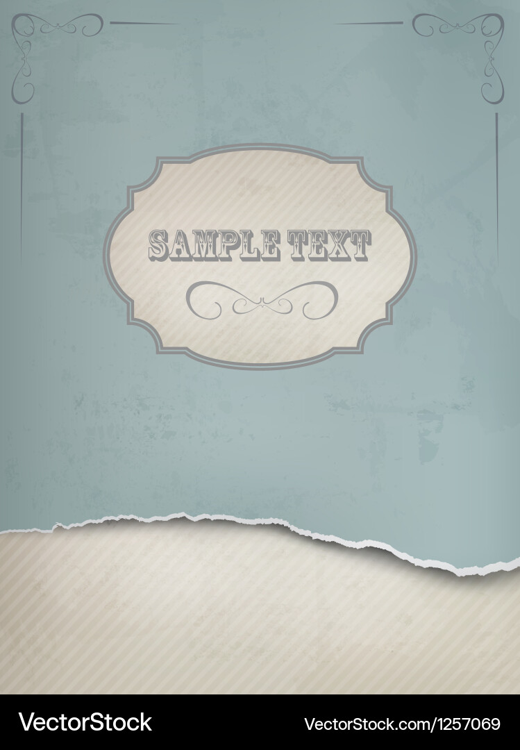Ripped Paper Background Royalty Free Vector Image