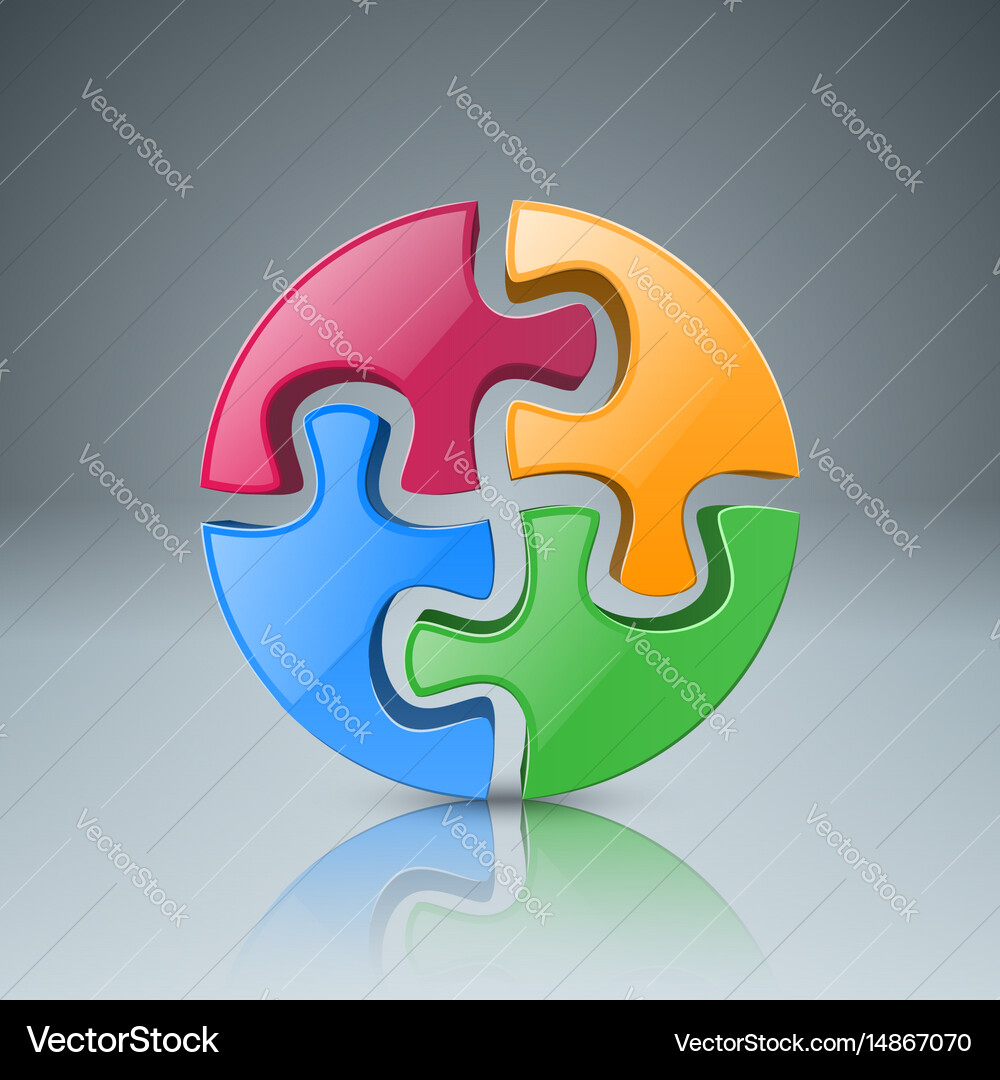 puzzle icon 3d