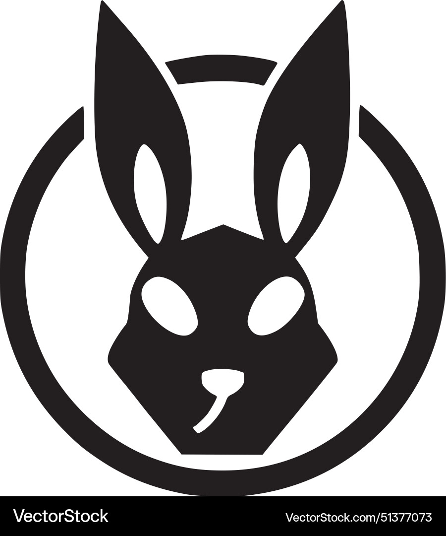 Rabbit - high quality logo - ideal for t-shirt Vector Image