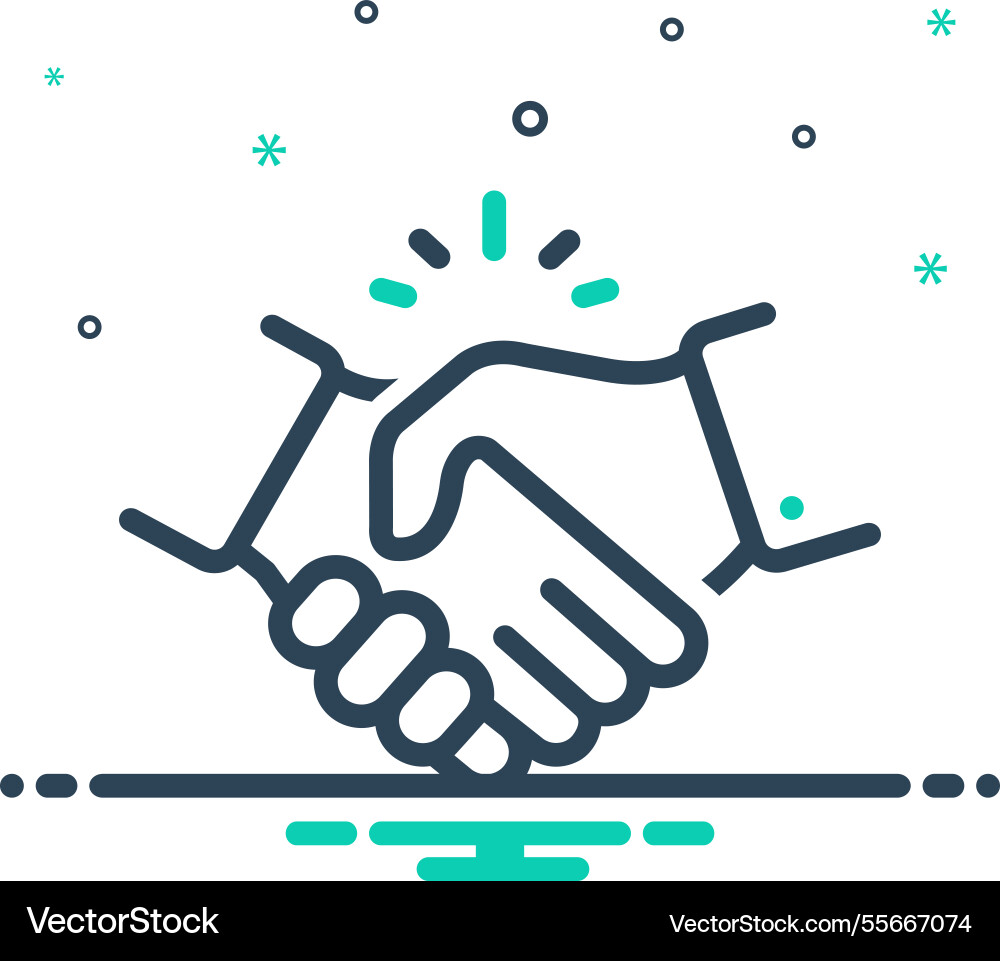 Handshake Royalty Free Vector Image - VectorStock
