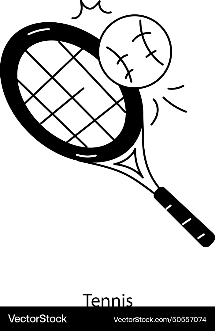 Tennis Royalty Free Vector Image - VectorStock