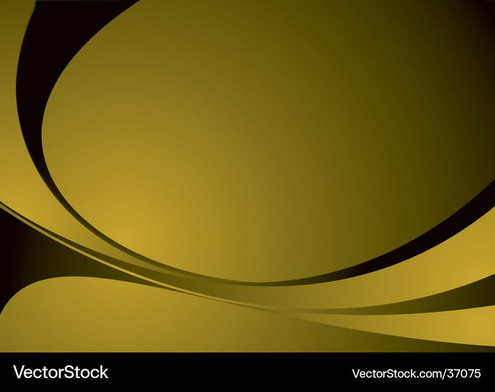 Golden corner Royalty Free Vector Image - VectorStock