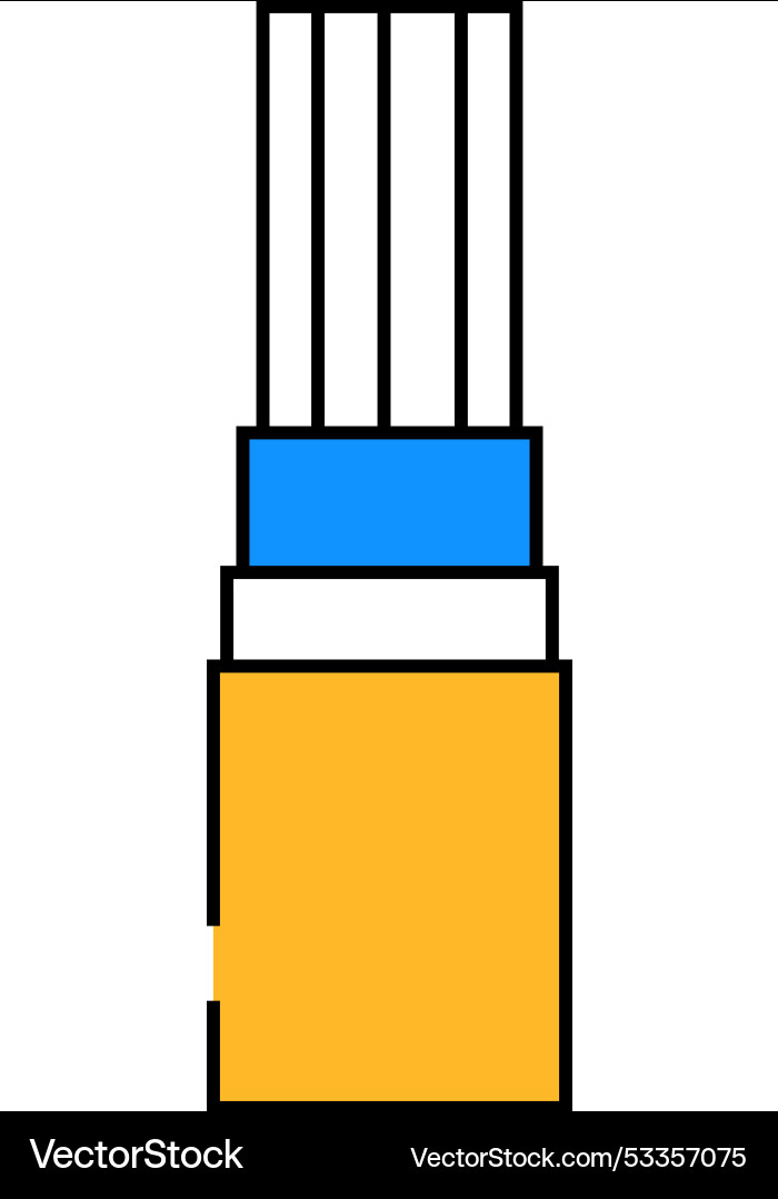 Heat resistant flame retardant icon color Vector Image