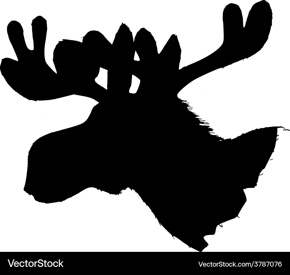 Moose Royalty Free Vector Image - VectorStock
