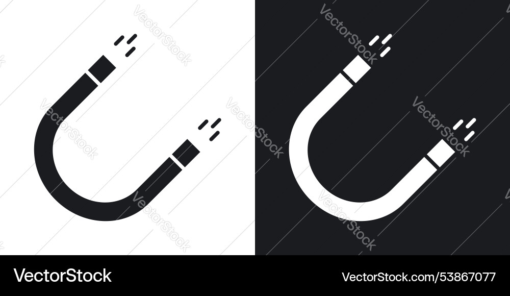 Magnet icon set Royalty Free Vector Image - VectorStock