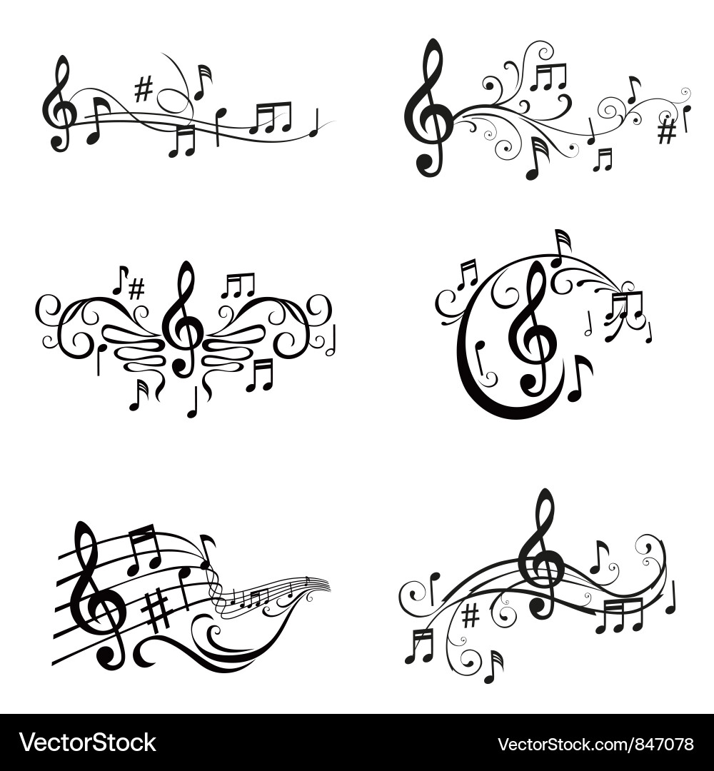 Musical Notes Vector Images (over 110,000)