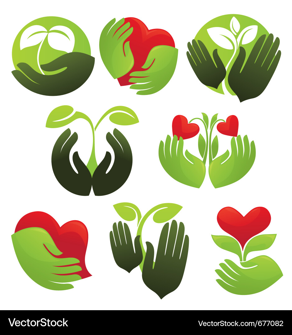 Concept of life and nature Royalty Free Vector Image