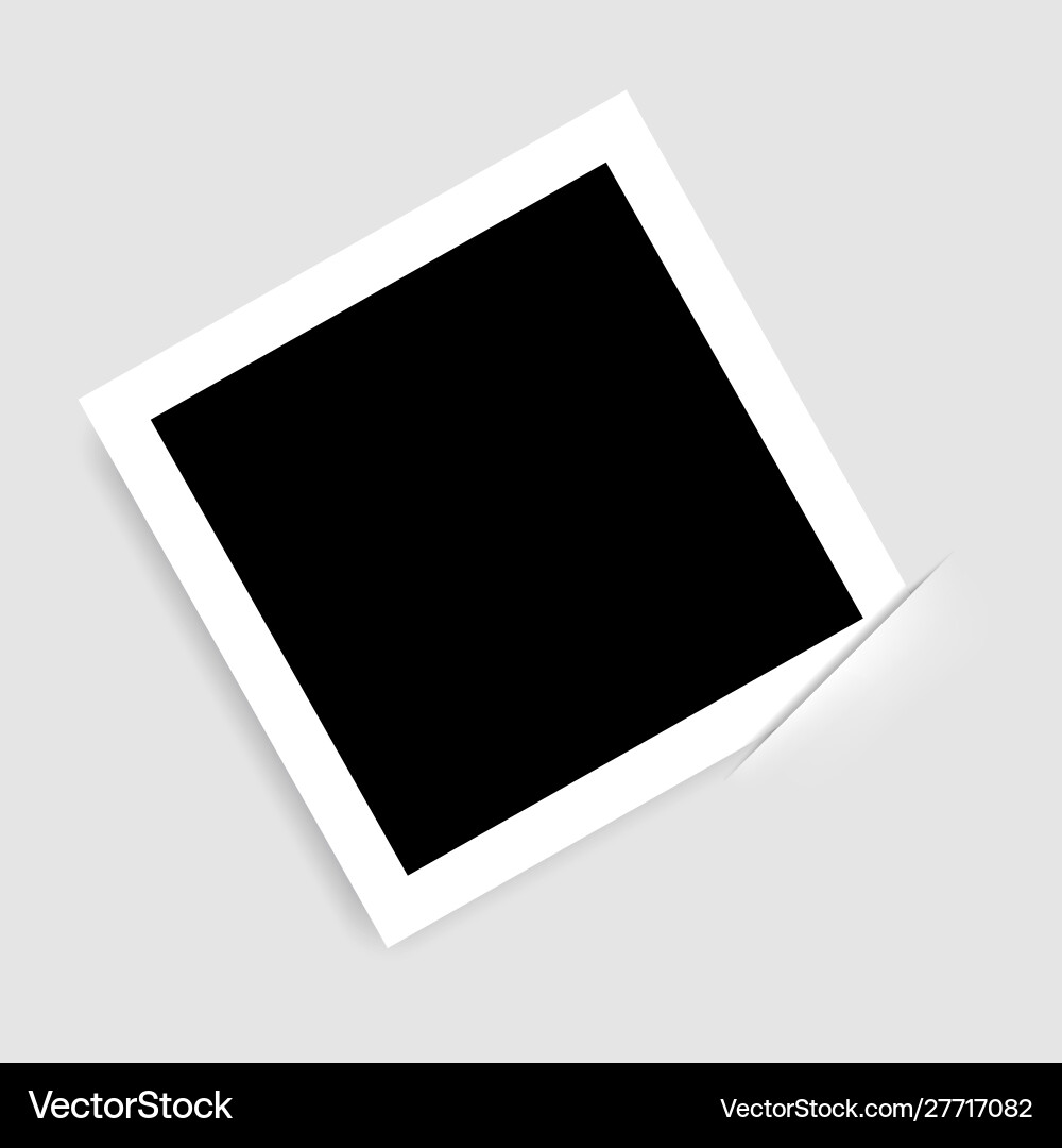 Photo frame Royalty Free Vector Image - VectorStock