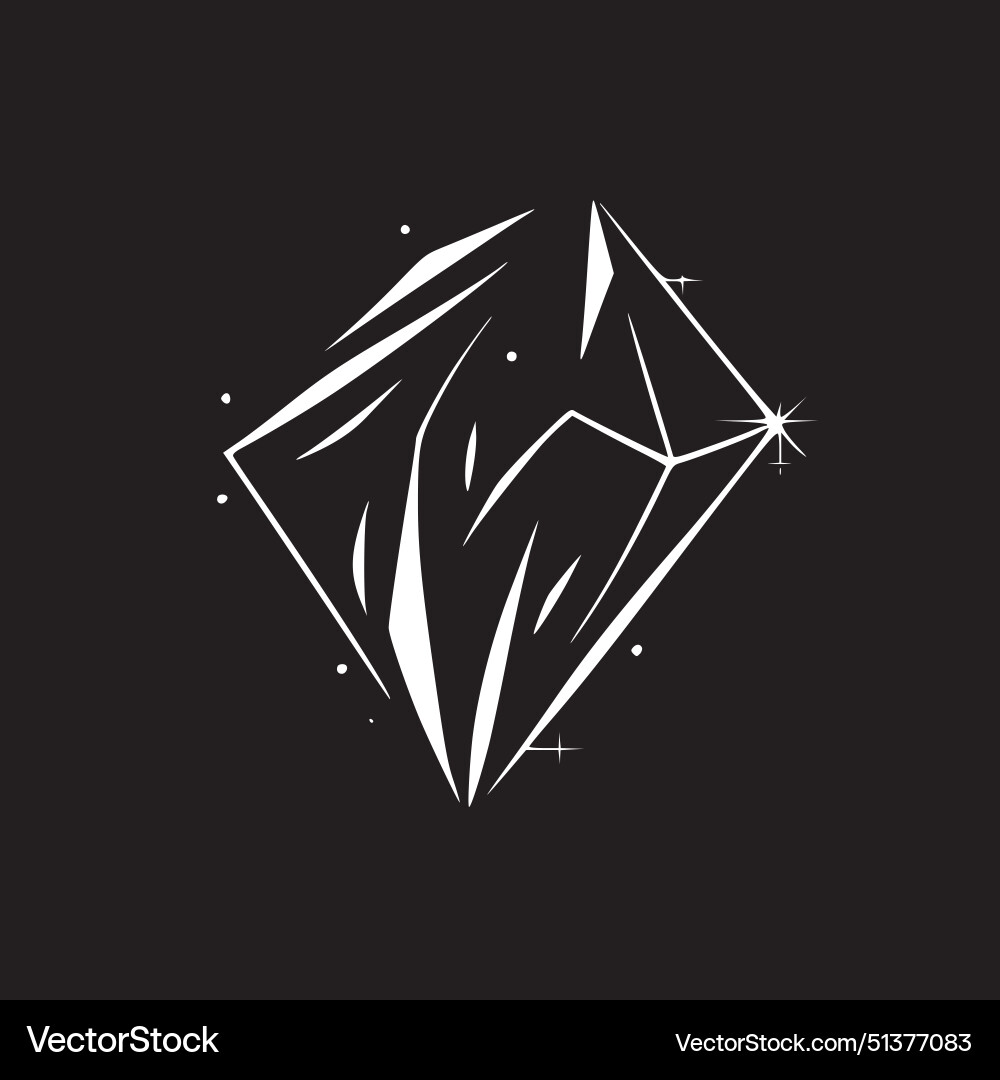 Rhinestone - high quality logo ideal Royalty Free Vector