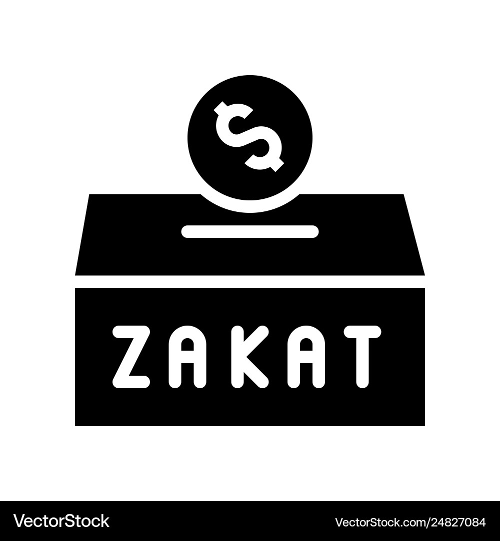 Zakat Symbol Zakat Explained Green Vector Callout Banner With